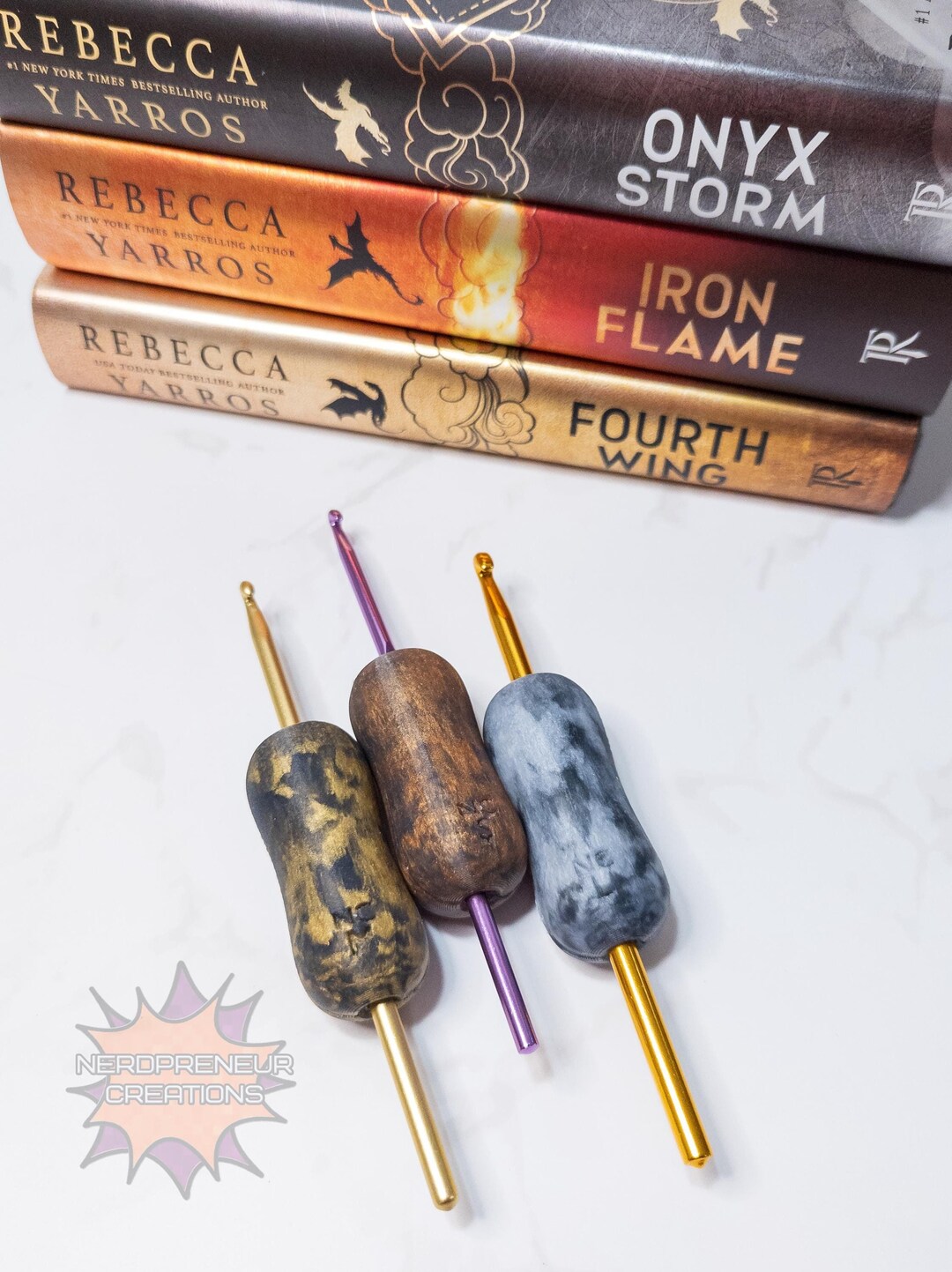 Bookish Adventure Squishy Grips MINI Pencil – Silicone Crochet & Stylus ...