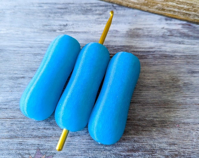 B GRADE Sparkling Turquoise Pencil Wide Grip Interchangeable Silicone ...