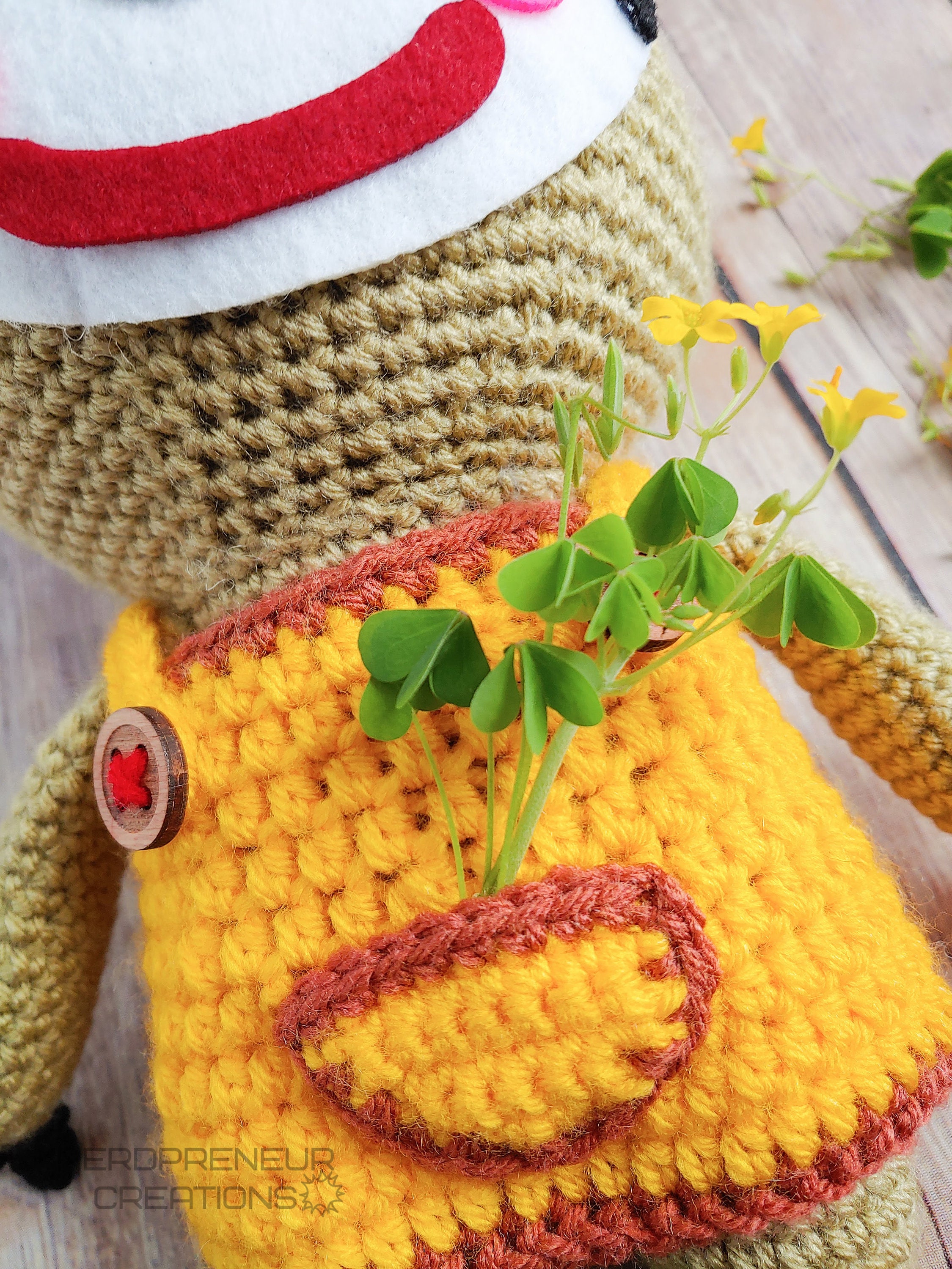 Crochet Pattern: the Flower Peddler Pattern Inspired by Leif | Etsy