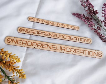 Instagram Name Plate - Etsy