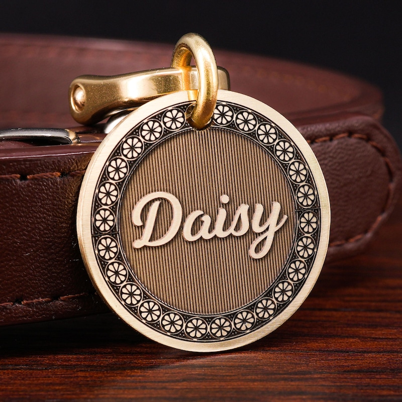 Personalized Tags Daisy - Etsy