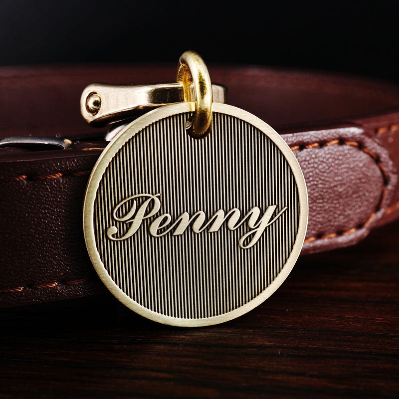 Dog Name Tags - Etsy