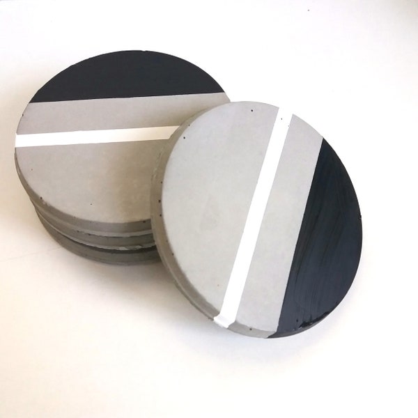 Cement Coasters - Etsy