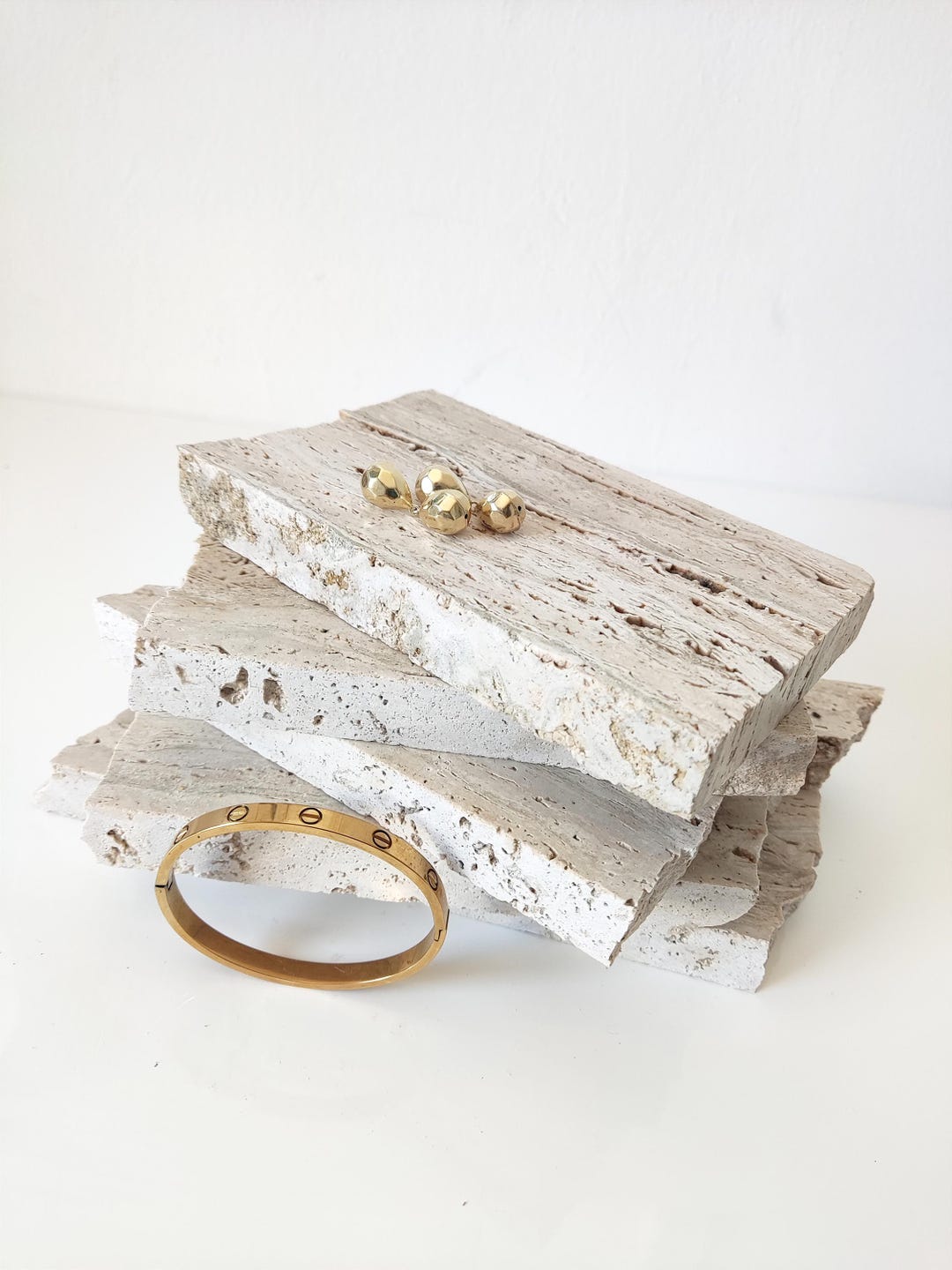 Travertine Display / Stone Photo Phose / Traverine Stone Display ...