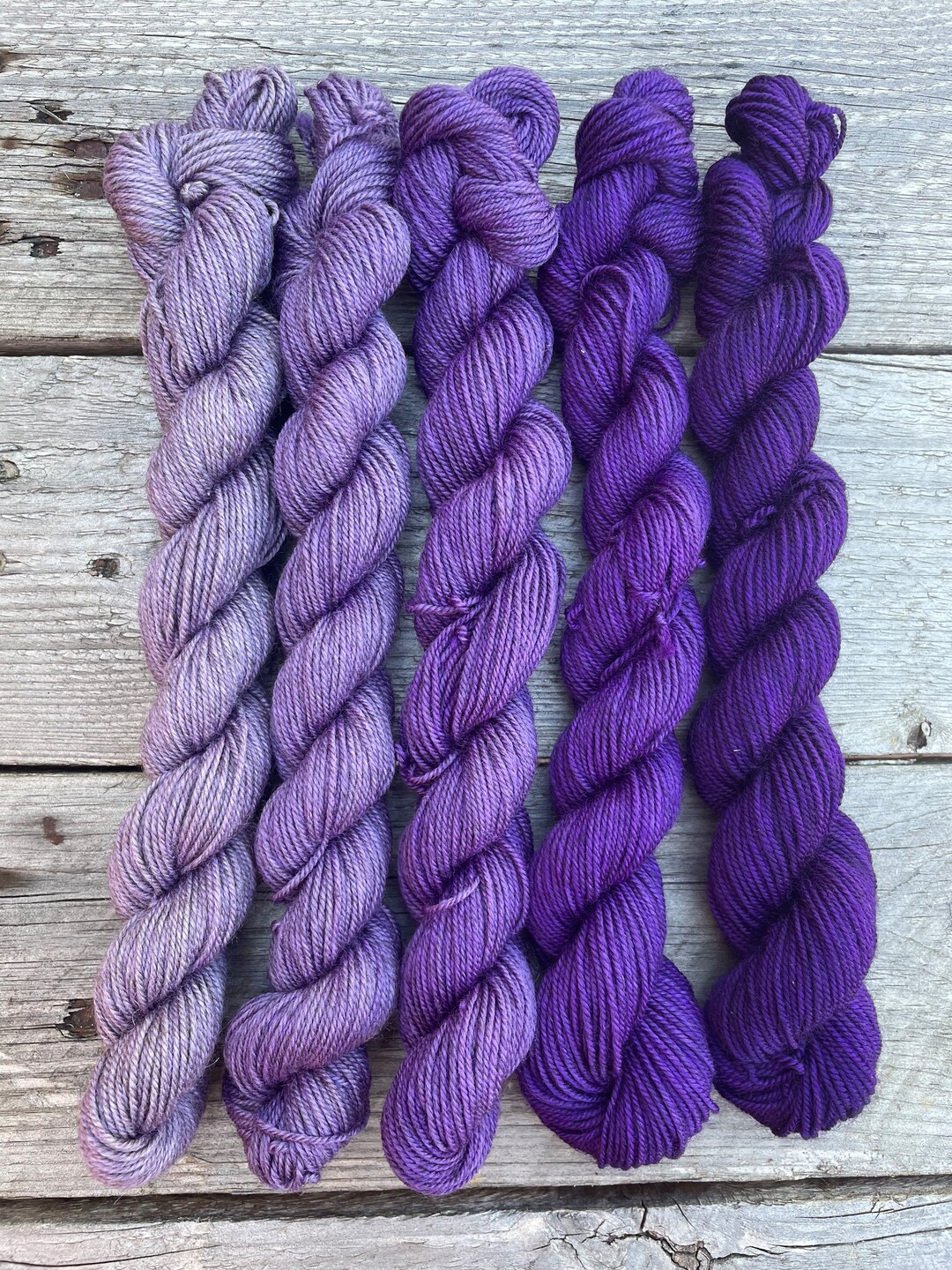 Faded Royalty on Yak: Superwash Merino, Yak, Nylon Blend, 4ply ...