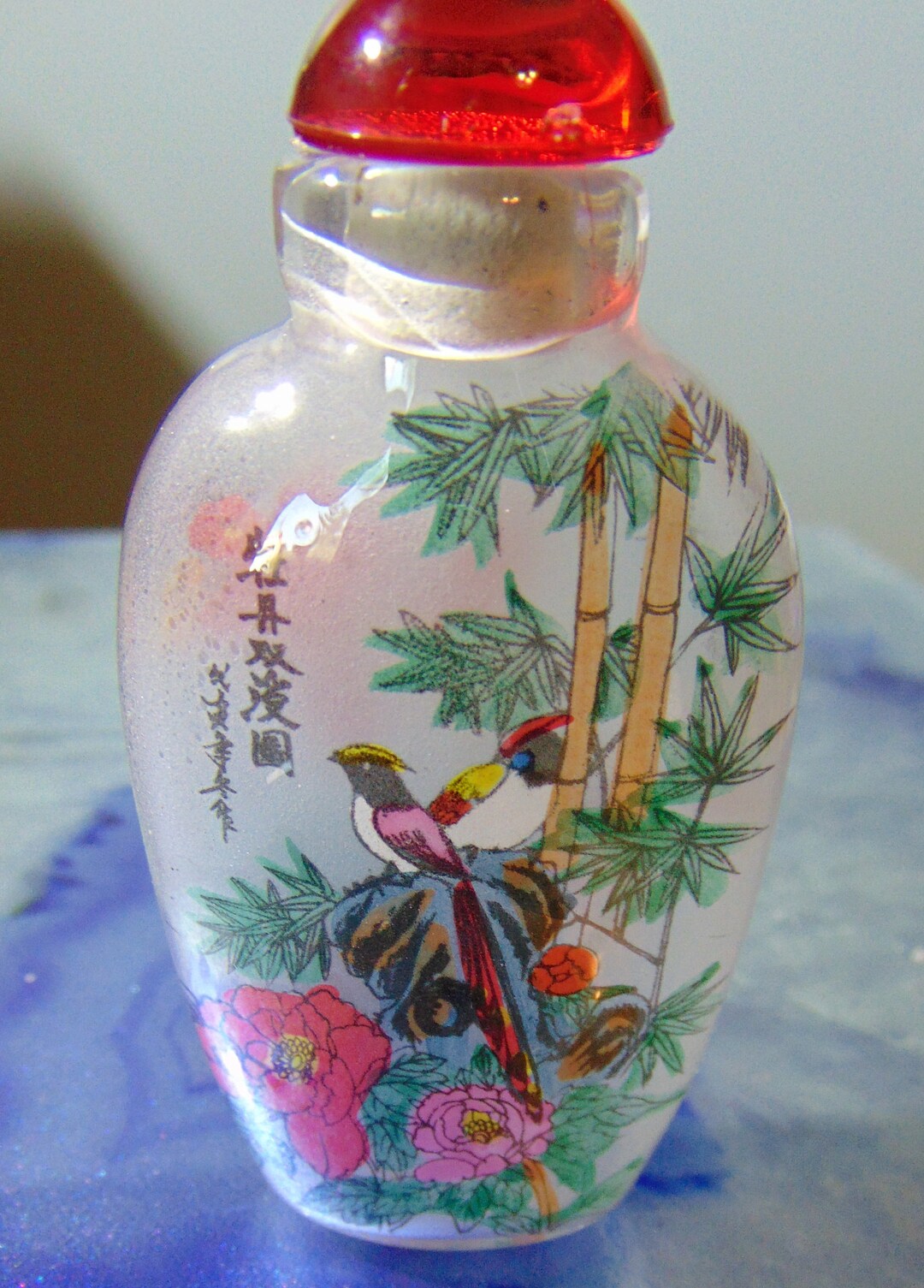 Beautiful Antique Hand Painted Japanese Snuff Bottle - Etsy