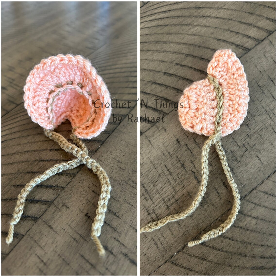 Made to Order: Crochet Chicken Bonnet - Hat - Banty - Small Chicken ...