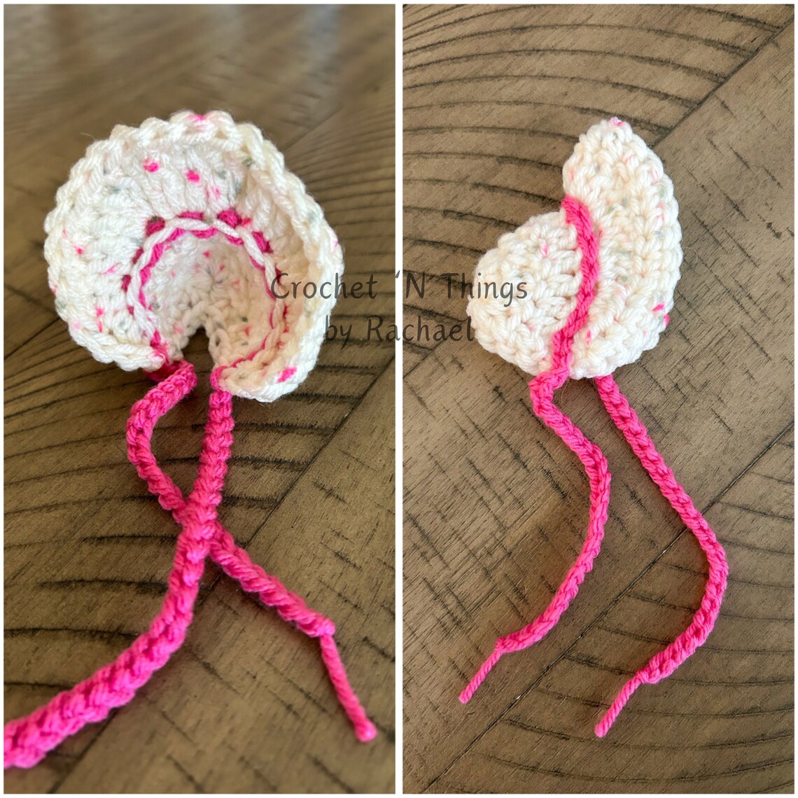 Made to Order: Crochet Chicken Bonnet - Hat - Banty - Small Chicken ...