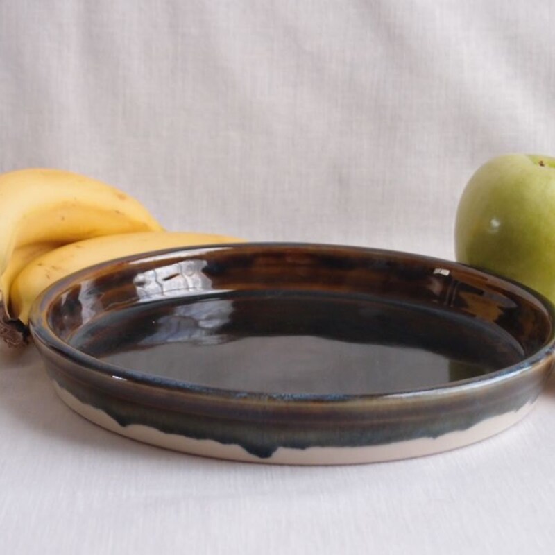 Brown Platter - Etsy
