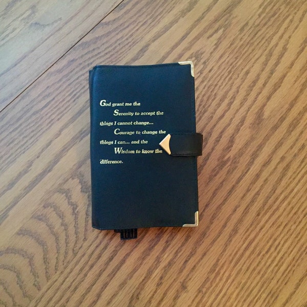 Leather Book Cover - Etsy