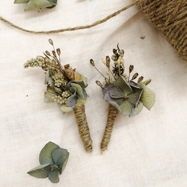 Groomsmen Buttonhole - Etsy
