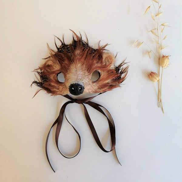 Hedgehog Mask - Etsy
