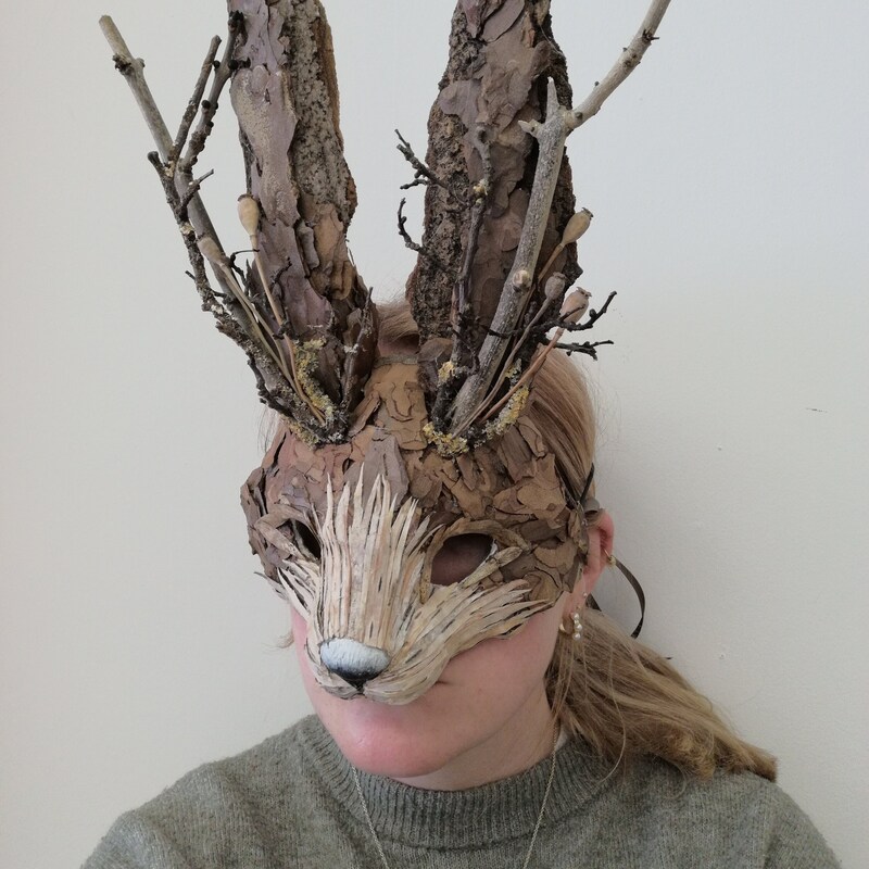 Tree Bark Mask - Etsy