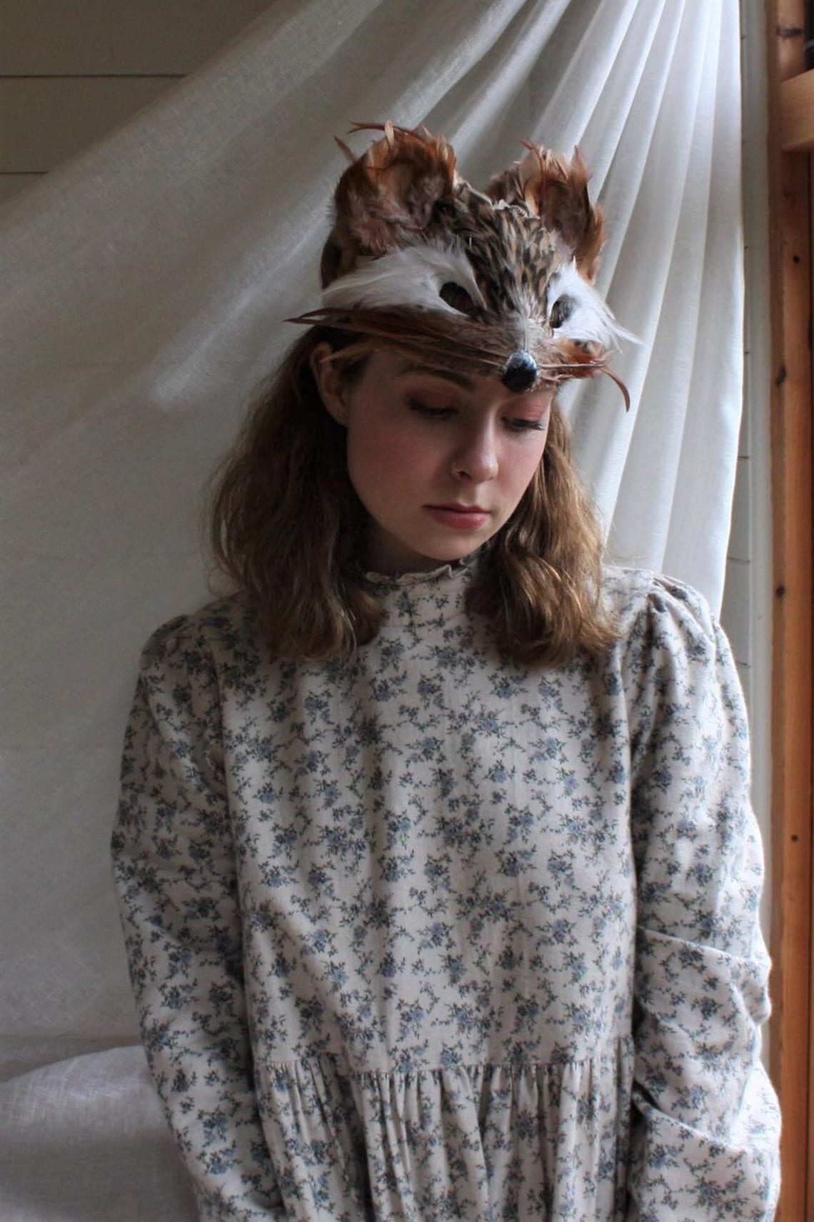 Luxury Chipmunk Mask Woodland Animal Mask Masquerade Mask | Etsy