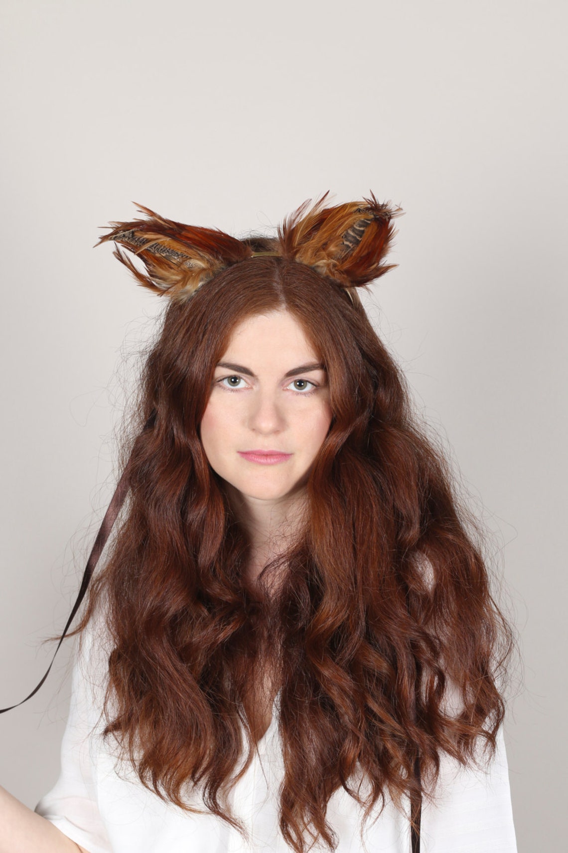 Red Fox Ears Animal Ears Fox Headdress Festival Headdress - Etsy