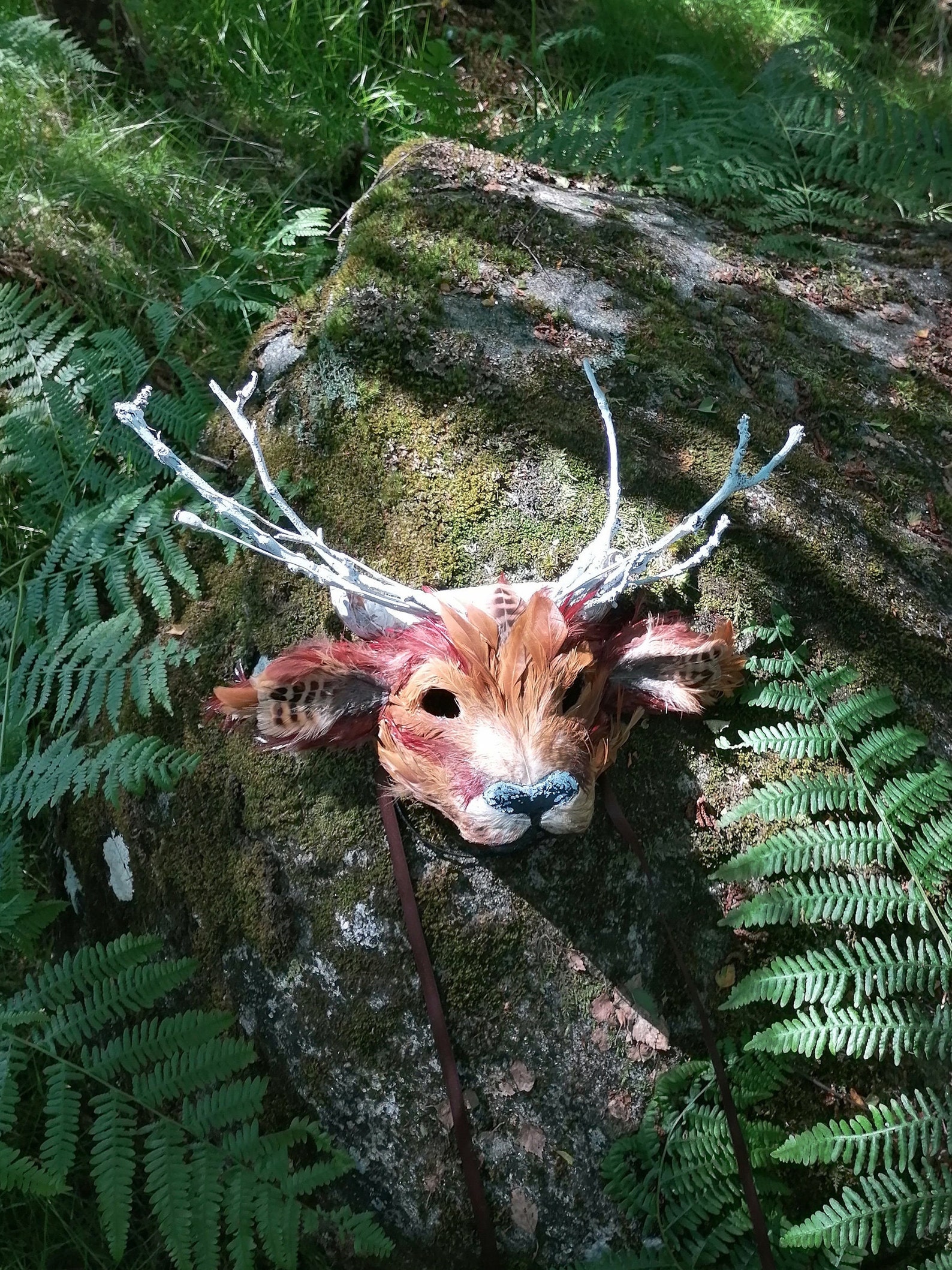 Luxury Stag Mask Woodland Deer Reindeer Mask Deer - Etsy