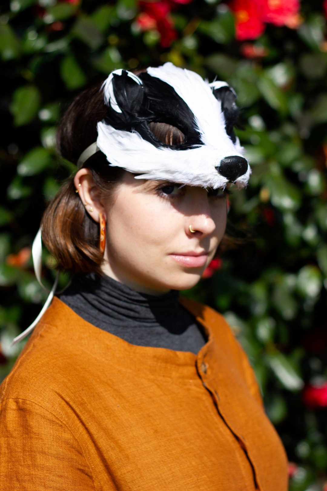 Luxury Badger Mask, Wind in the Willows, Unisex Festival Mask, Carnival ...