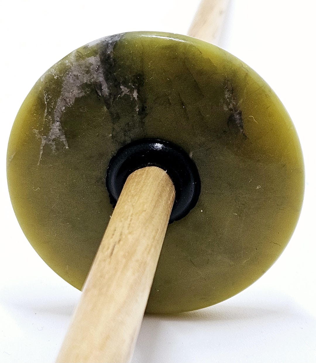 Olive New Jade Drop Spindle - Etsy