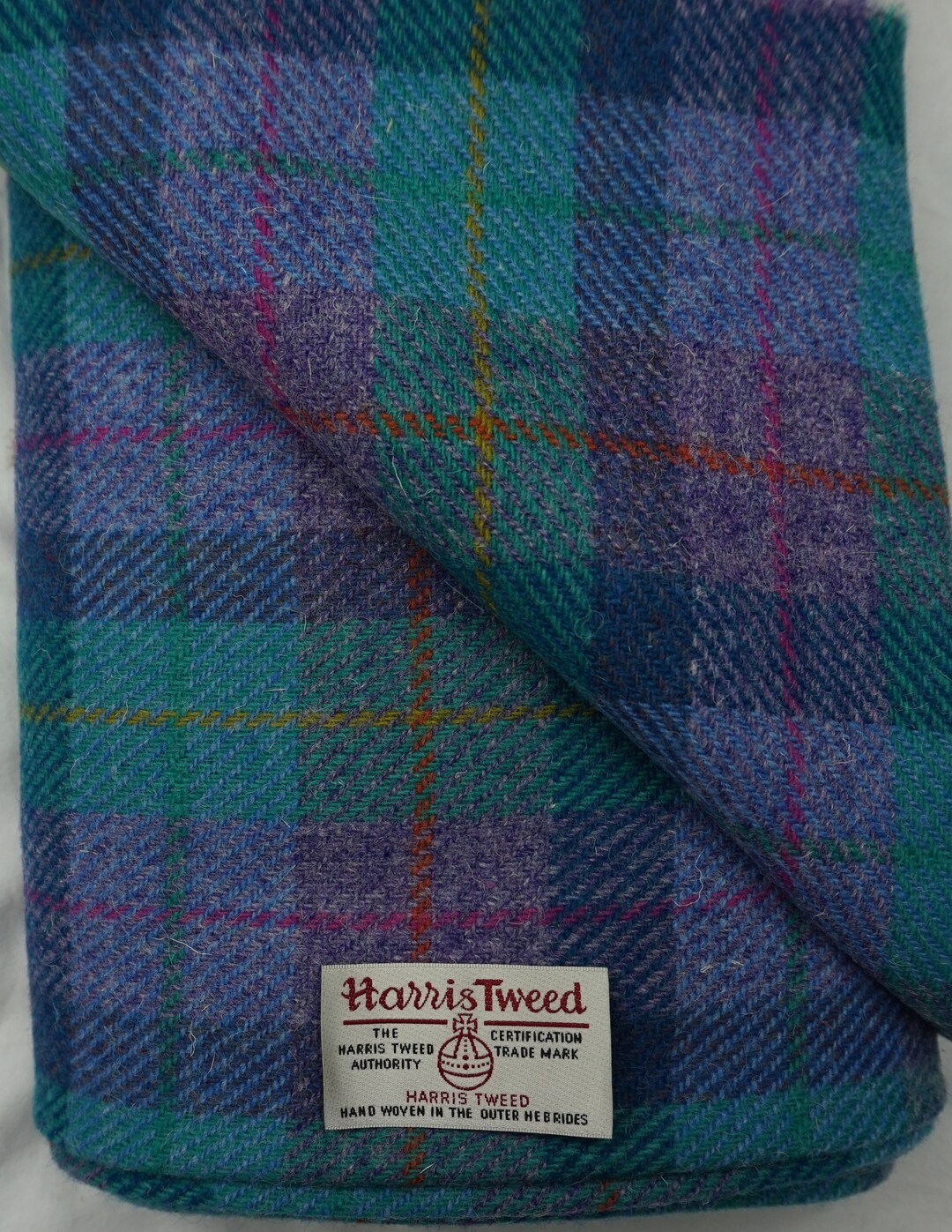 Authentic Harris Tweed Fabric Material for Craft Work Various Sizes ...