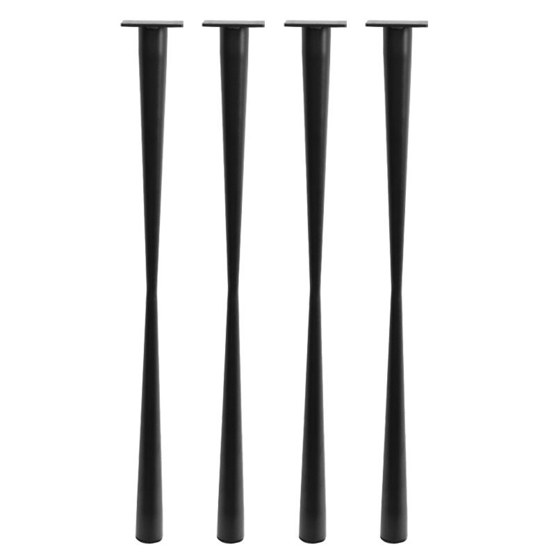 4 X Metal/steel/ Table/bench Legs Tip Toe Clamp/screws Various Colours ...