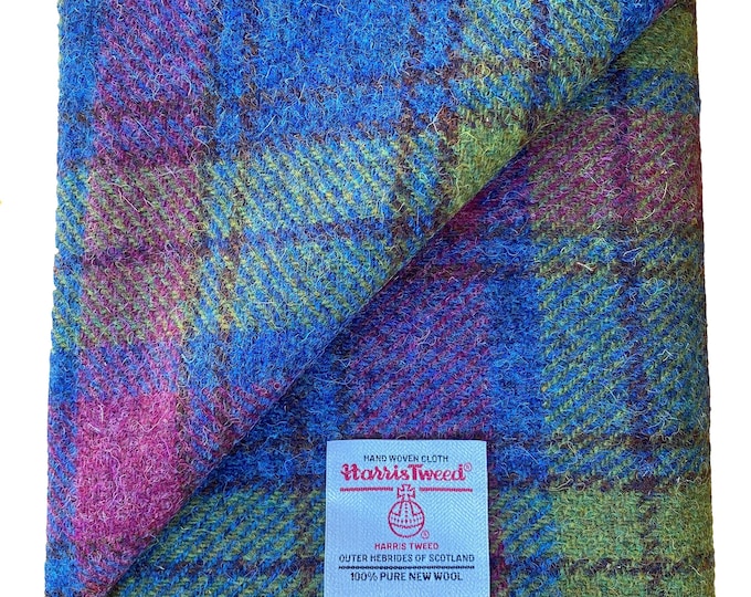 Authentic Harris Tweed Fabric Material for Craft Work Various Sizes ...