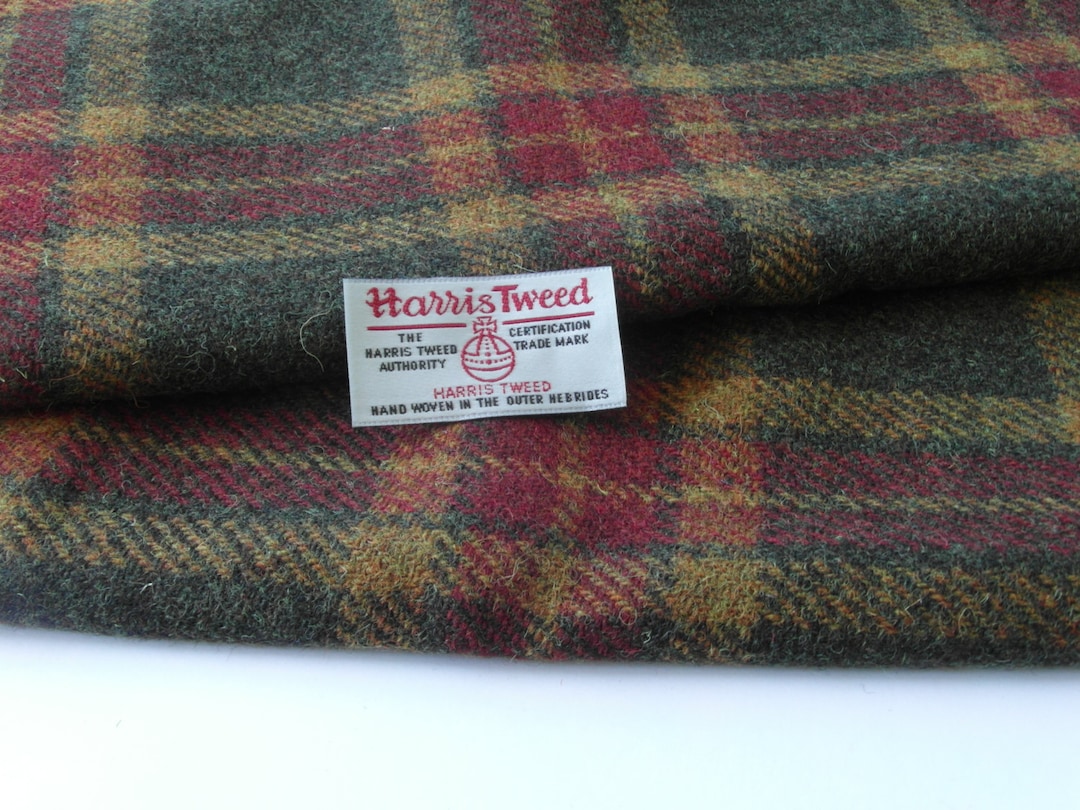 Authentic Harris Tweed Fabric Material for Craft Work 1 X Piece Various ...
