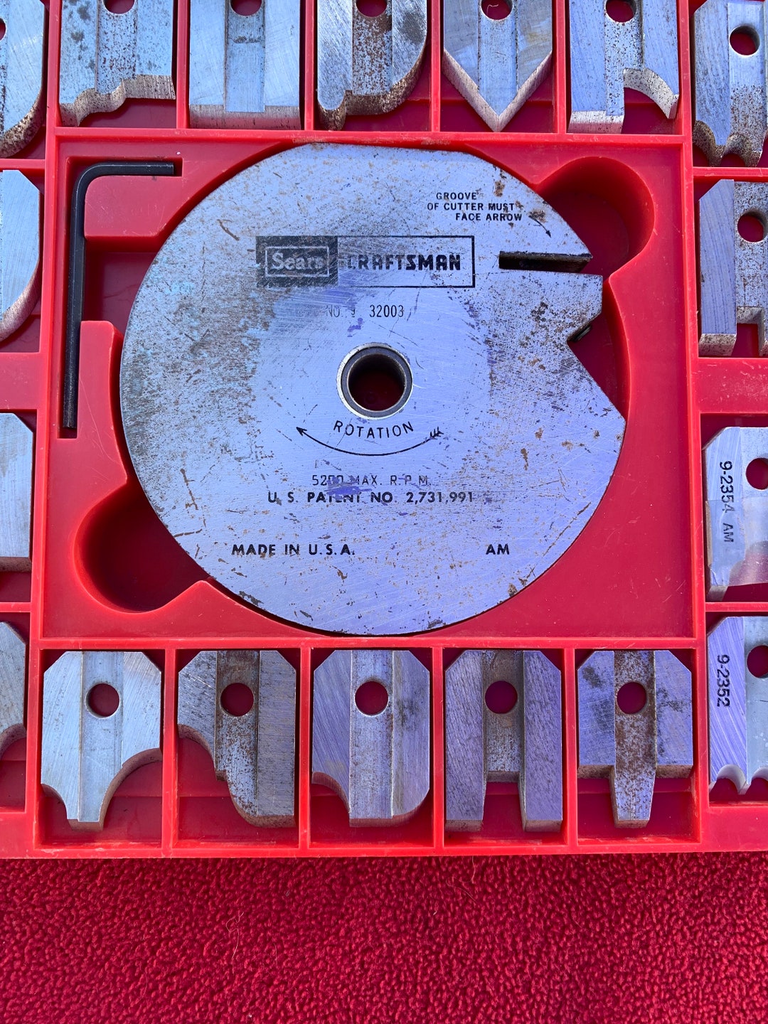 Molding Cutter Head With 18 Cutters - Etsy