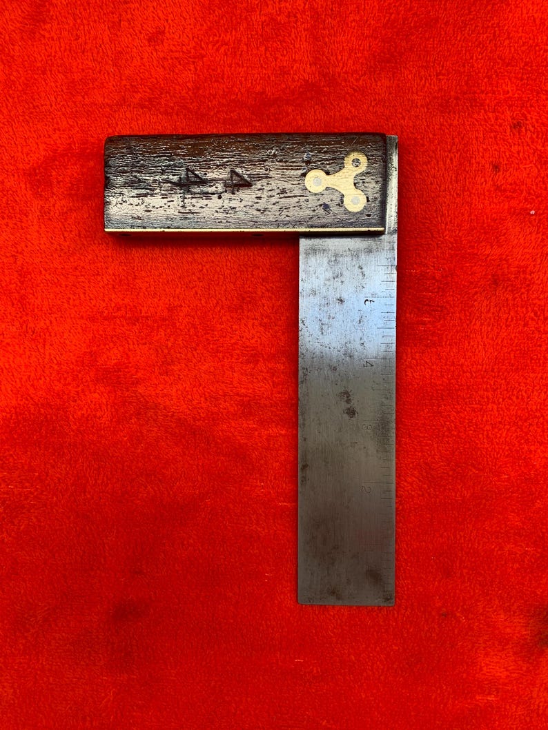 Stanley 6 Inch Bar Rosewood Head Square - Etsy