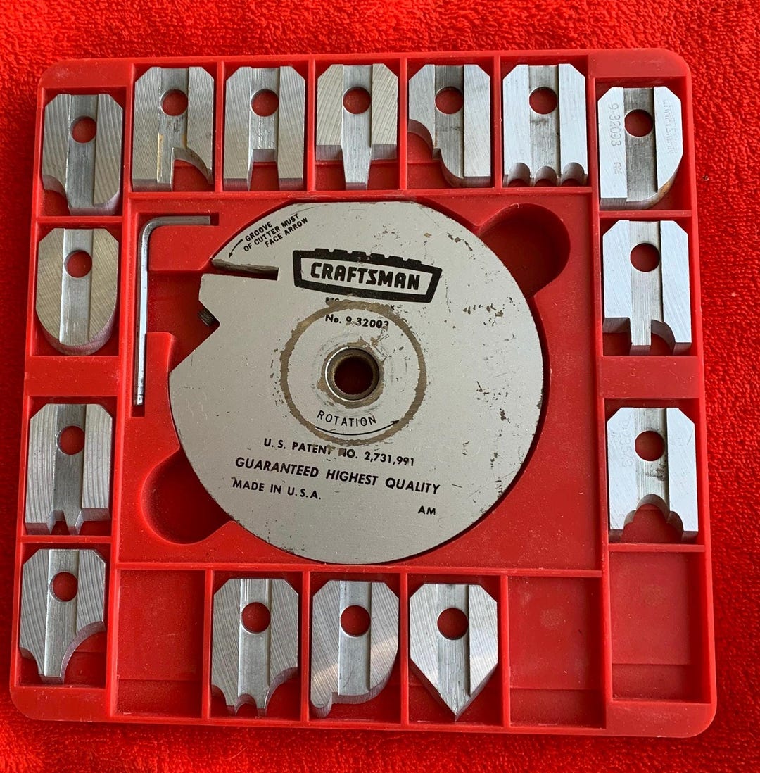 Molding Cutter Head With 15 Cutters - Etsy