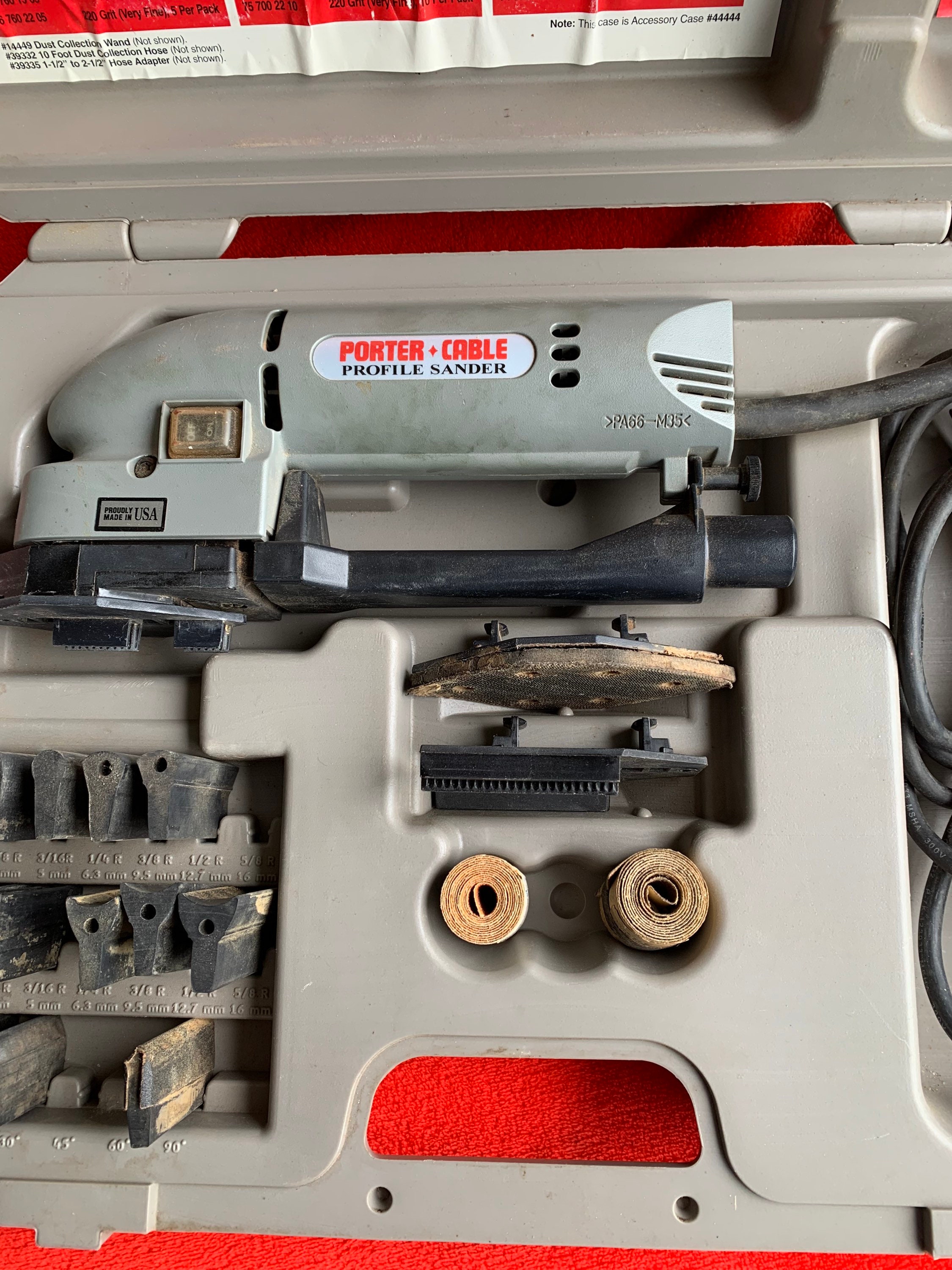 Porter Cable Profile Sander Model 444. This Sander Satisfies All Your Sanding Needs Etsy