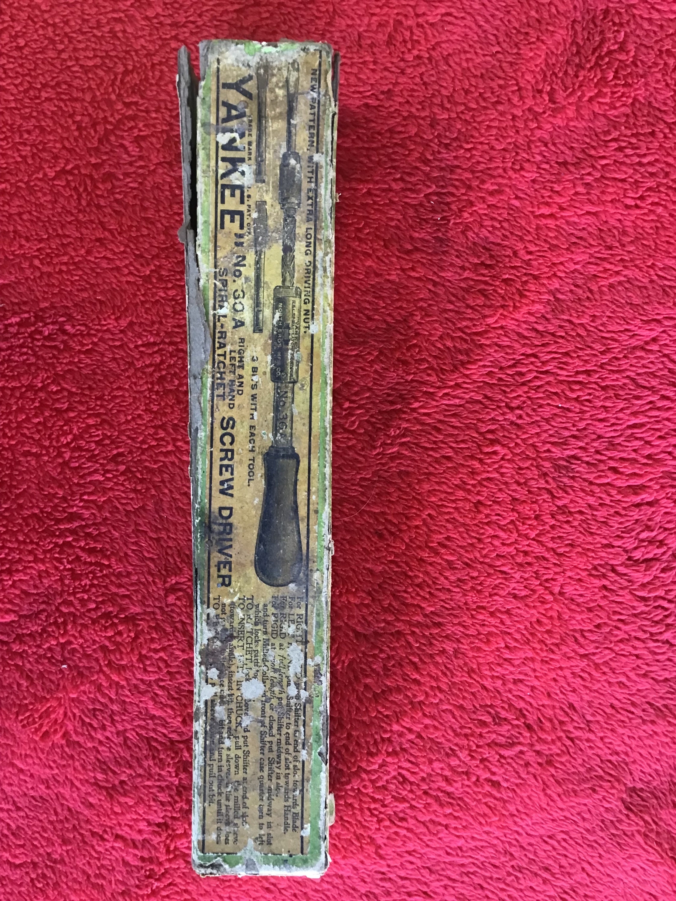 Yankee Number 30A Spiral Ratchet Screw Driver - Etsy