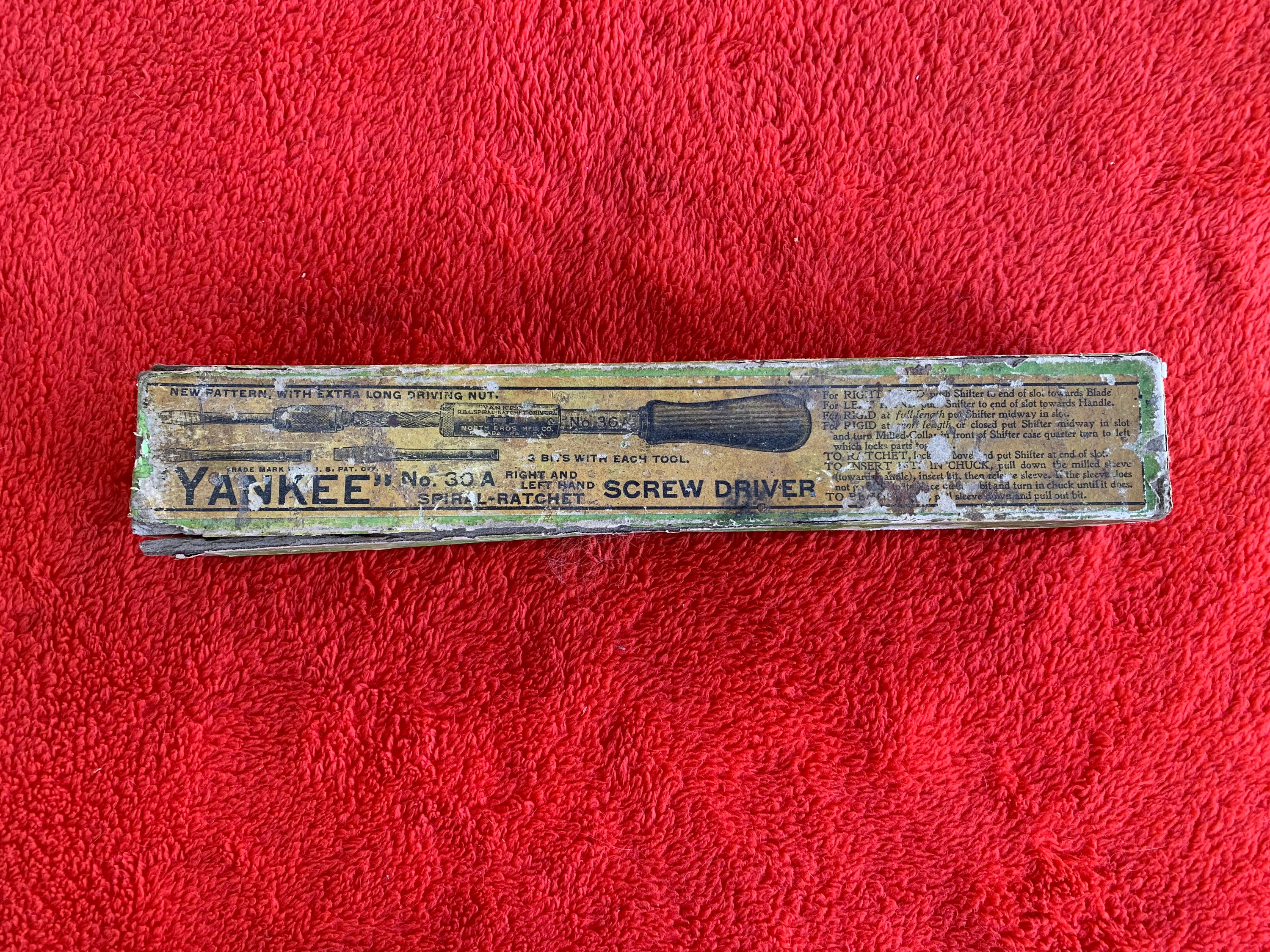 Yankee Number 30A Spiral Ratchet Screw Driver - Etsy