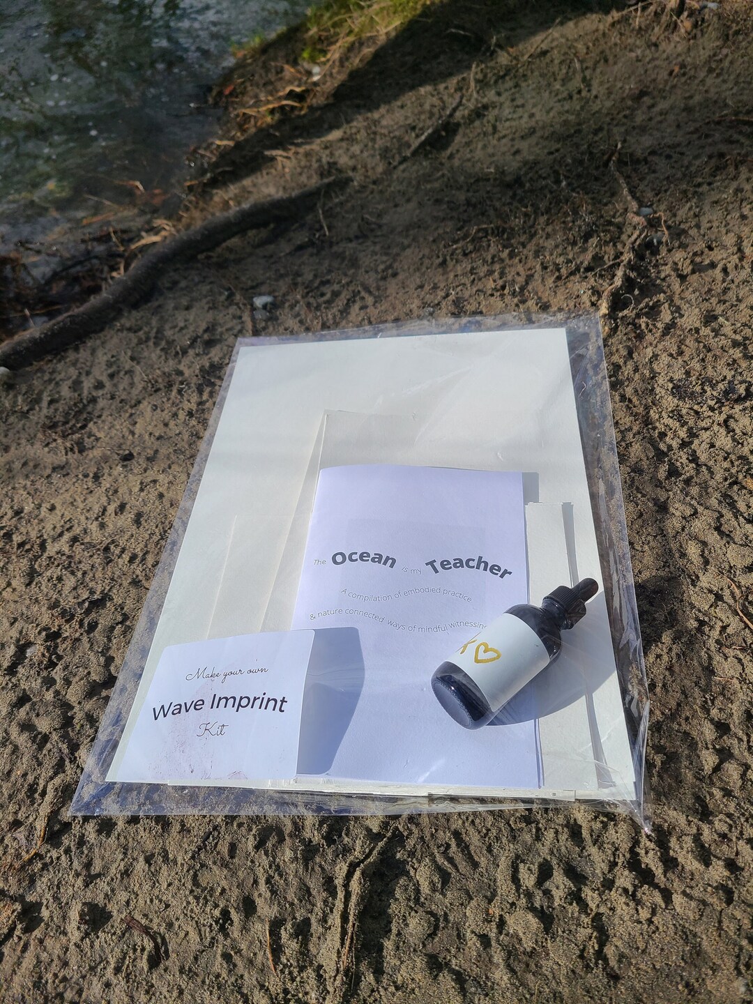 Wave Imprint Kit | Eco Art Kit - Etsy