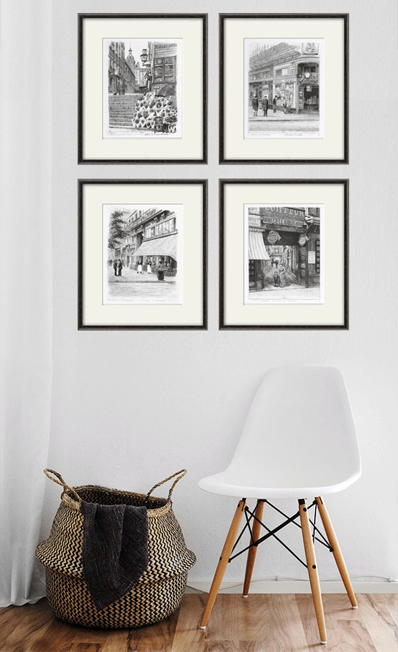 French art print poster Paris wall art Victorian art Antique | Etsy