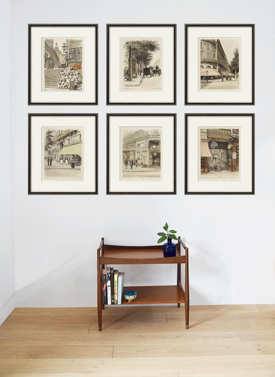 French Art Print Poster Paris Wall Art Victorian Art Antique Prints ...