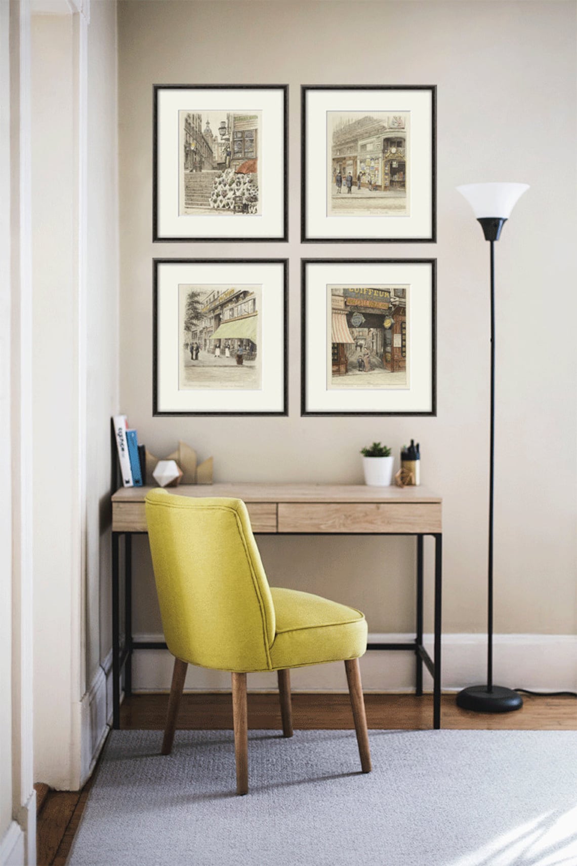 French Art Print Poster Paris Wall Art Victorian Art Antique | Etsy