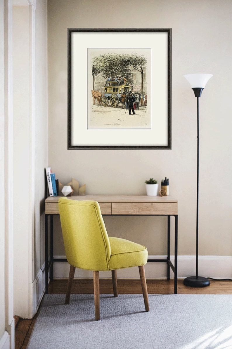 Paris art print French art print Paris wall decor Victorian | Etsy