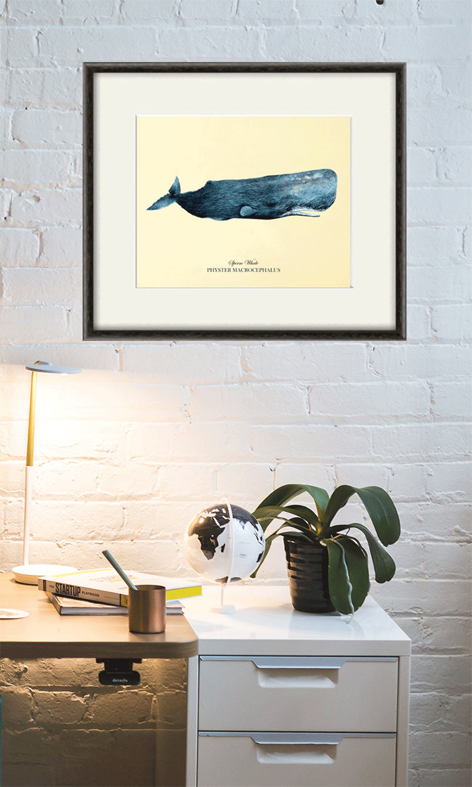 Blue Whale Art Print Antique Prints Sea Beach Art Sea Art - Etsy