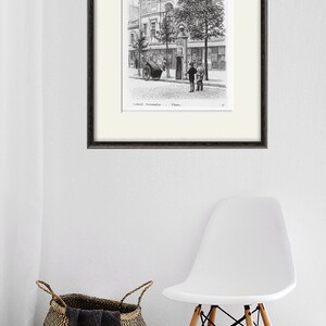 Paris Black and White French Art Print Poster Paris Wall Art - Etsy