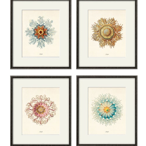 Sea Art Print Nautical Print Set Sea Art Print Vintage Ocean | Etsy