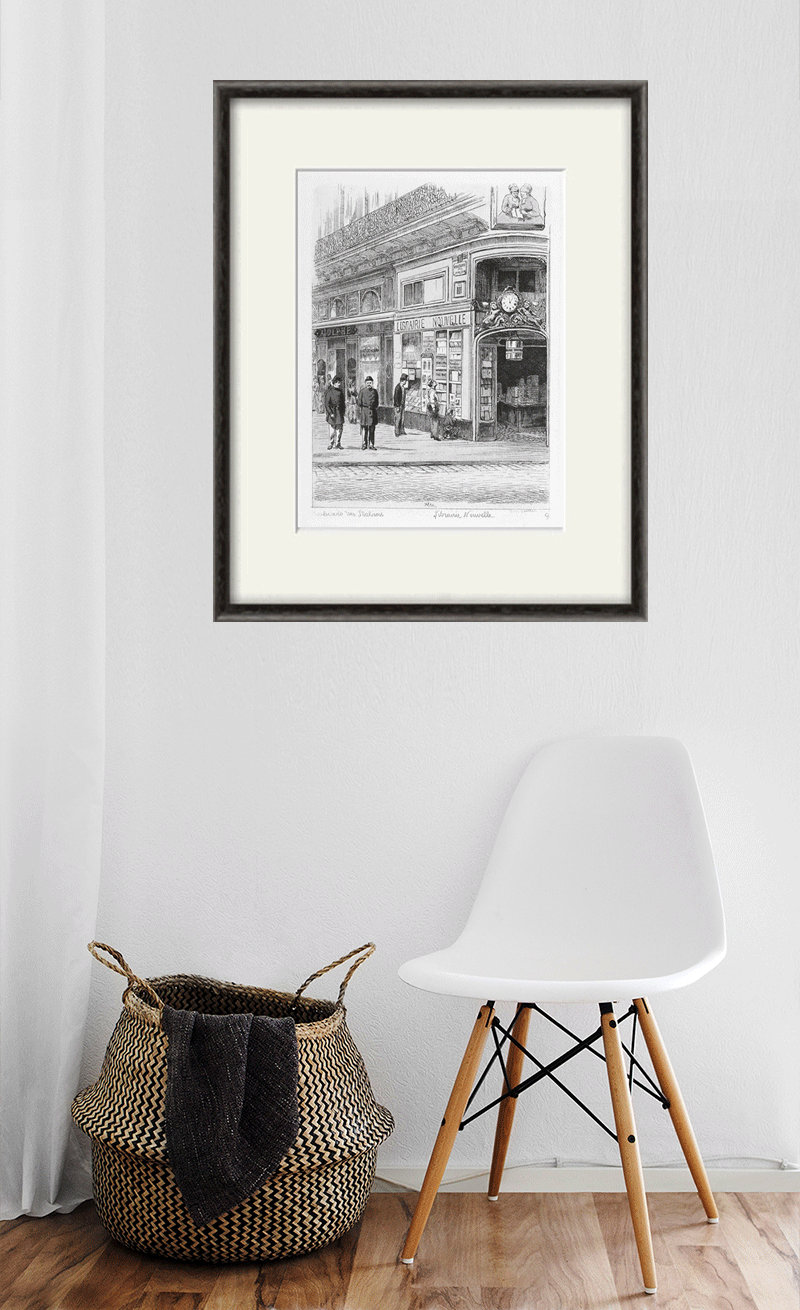 Paris Black and White French Art Print Poster Paris Wall Art | Etsy