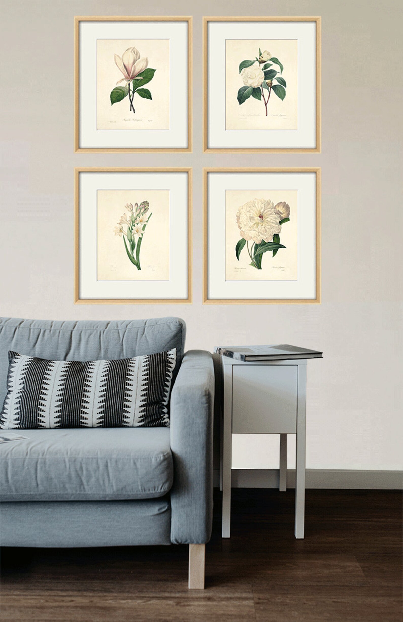 Tuberose Art Print Poster Antique Prints Botanical Art Prints - Etsy
