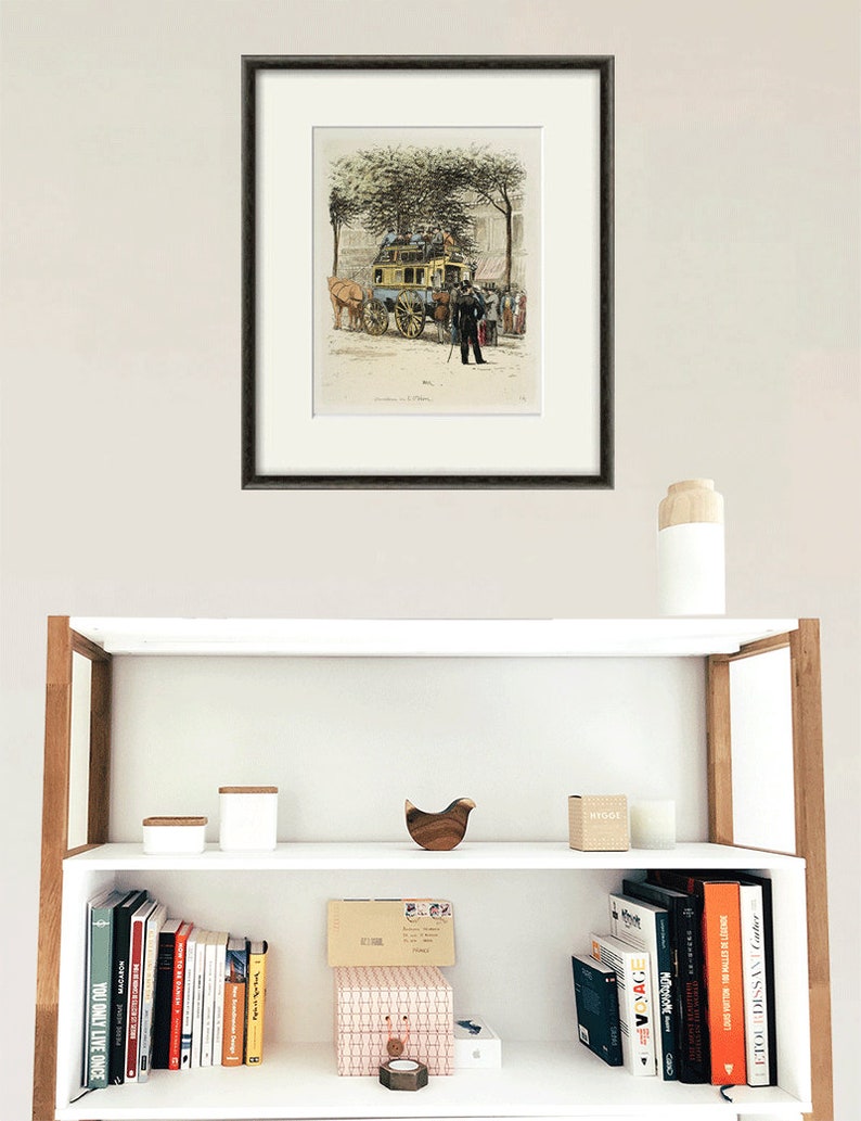 Paris art print French art print Paris wall decor Victorian | Etsy