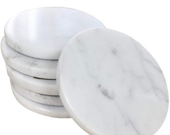 Custom Drink Photo Coasters Marble - Etsy