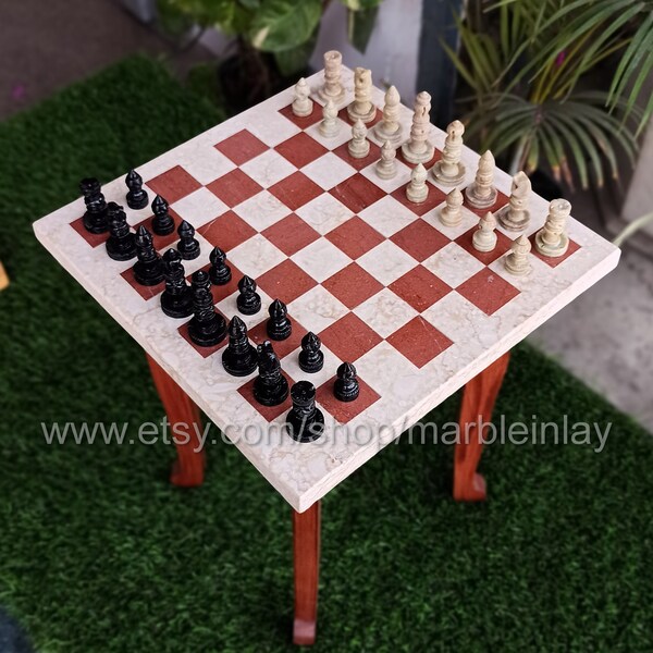 Stone Chess Set - Etsy