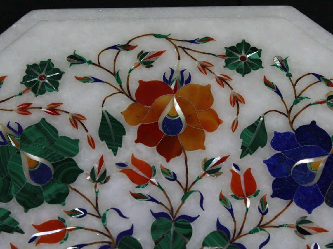 White Marble Bar Table Top - Etsy