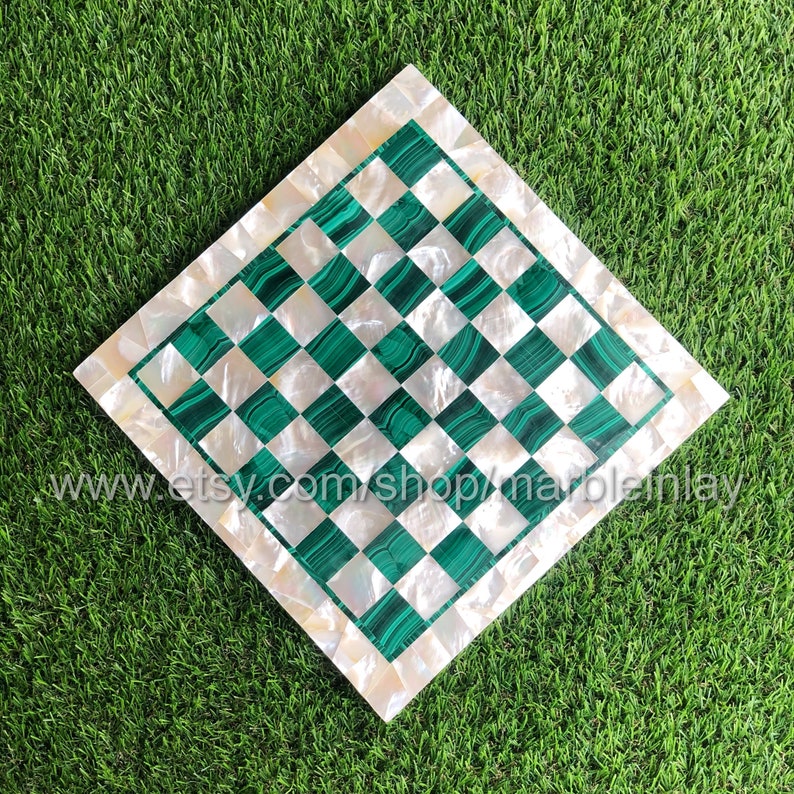 Stone Chess Pieces Set Marble Inlay Chess Board Tournament - Etsy