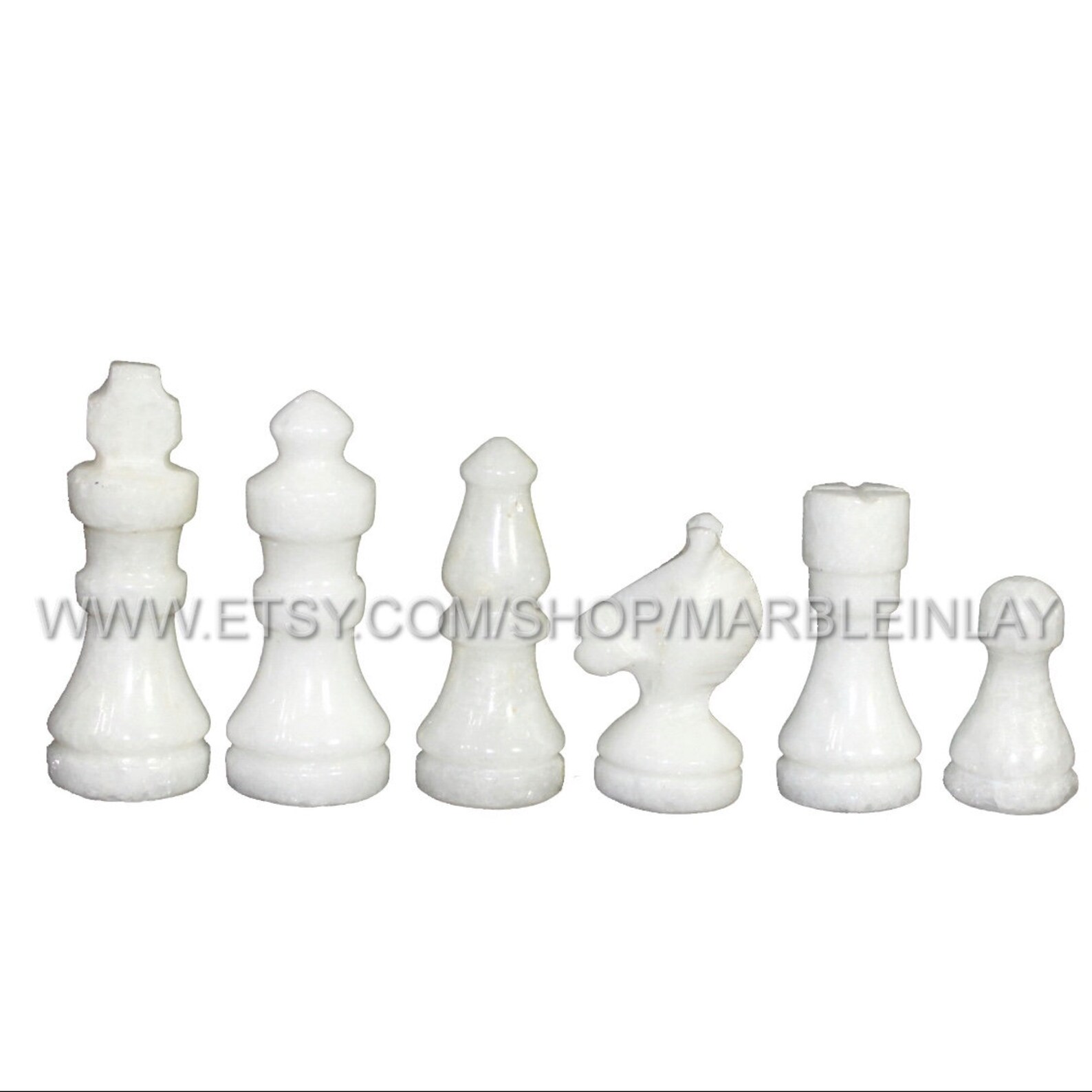 Marble Chess Set With Board Decorative Chess Game Set With - Etsy