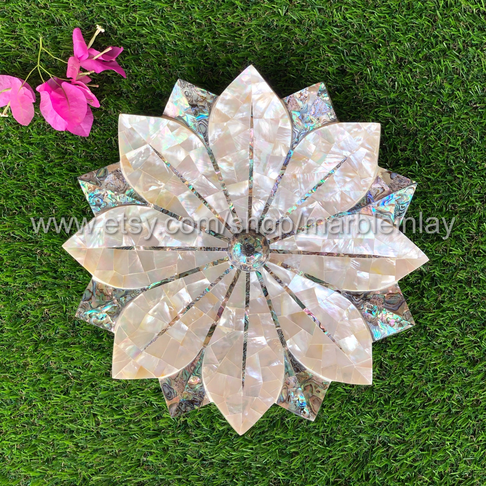 Lotus Pottery Serving Bowl Centerpieces Handmade Fruit Bowl - Etsy