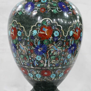 Flower Vases / Flowers Pot Marble Inlay Antique Art Unique - Etsy